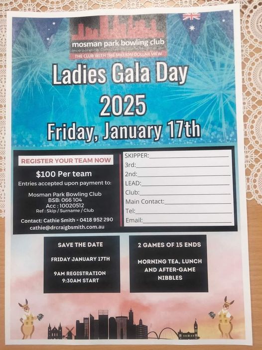 Ladies Gala Day - LawnBowls.com
