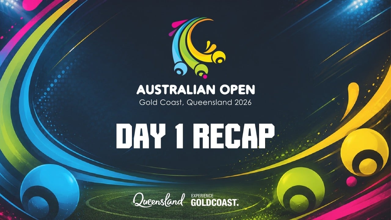 2026 Australian Open - Day 1 Rinkside Live Highlights - LawnBowls.com