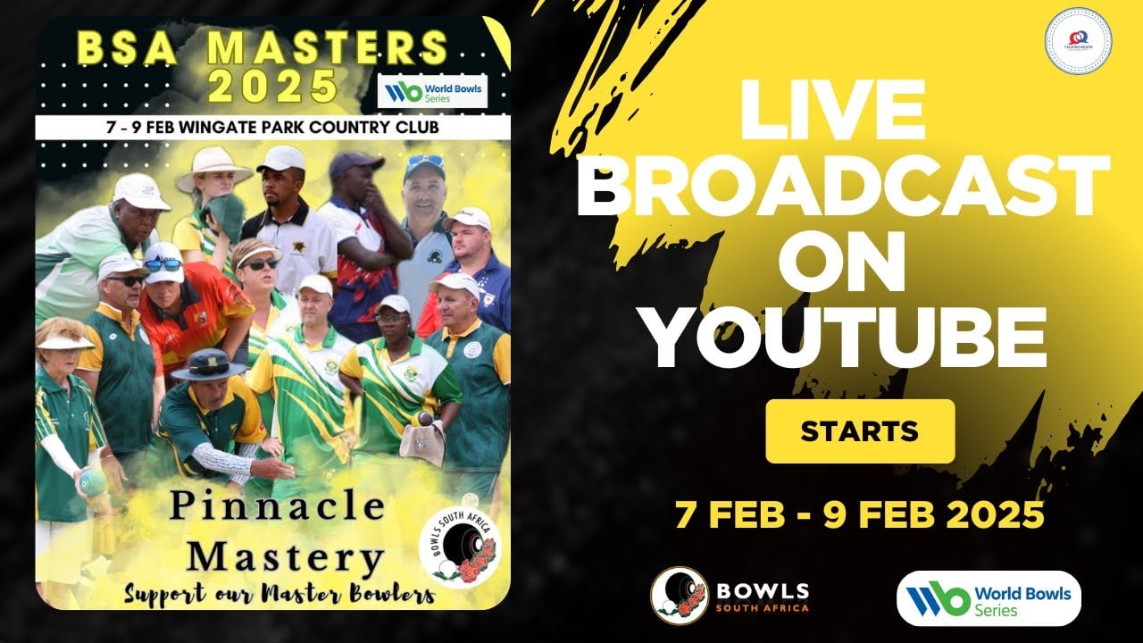 Bowls SA Masters 2025 Day 2 - LawnBowls.com
