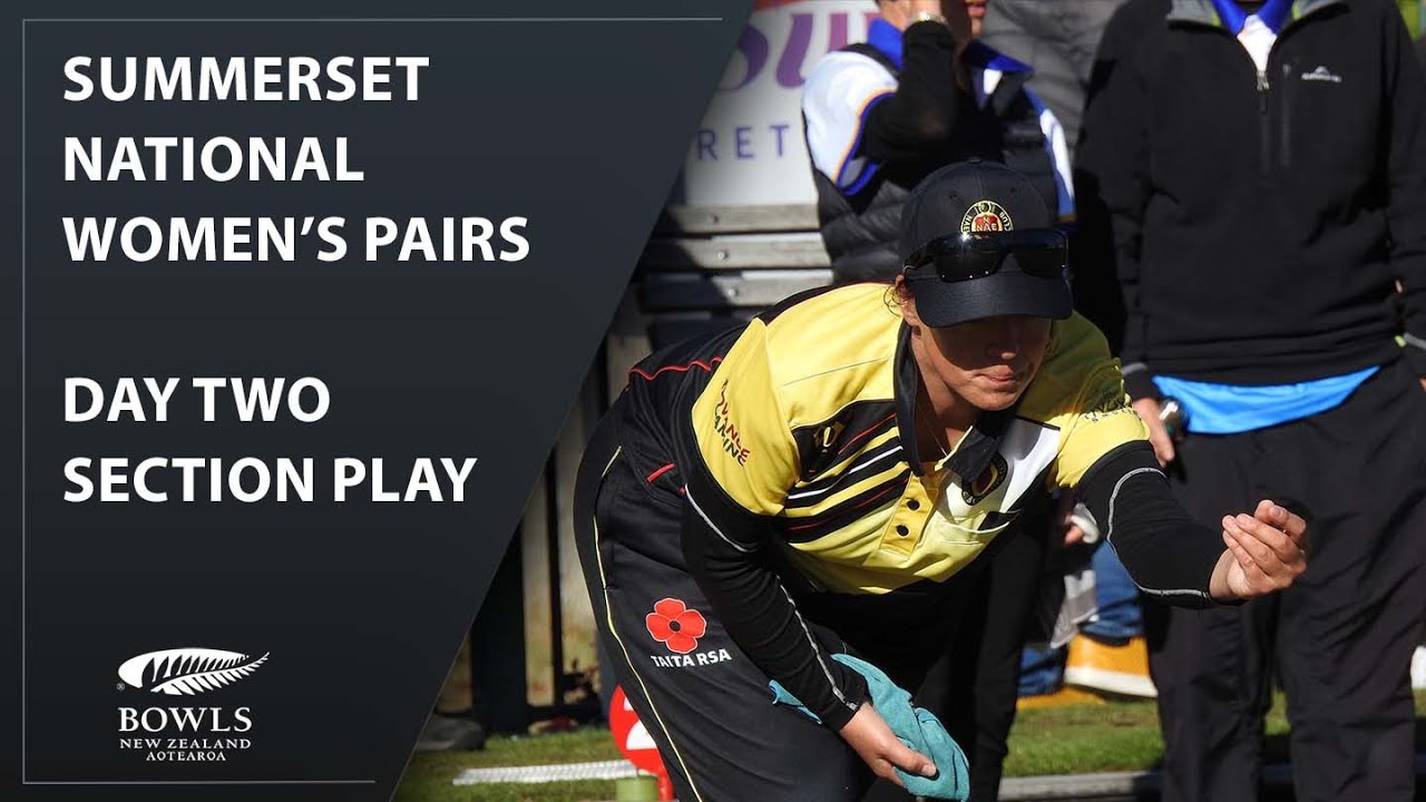 2024 | Summerset National Singles & Pairs | Women's Pairs Qualifying ...