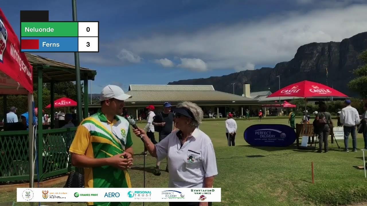 Day 2 Round 6 2023 Bowls South Africa Masters Singles Championships ...