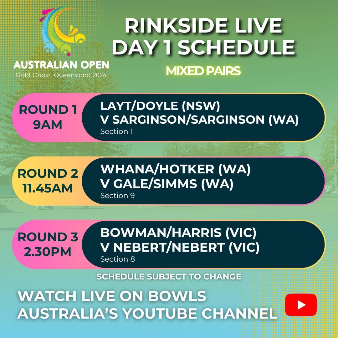 TOMORROW MORNING | The 2026 AO Kicks Off With The FIRST Ever Day Of ...
