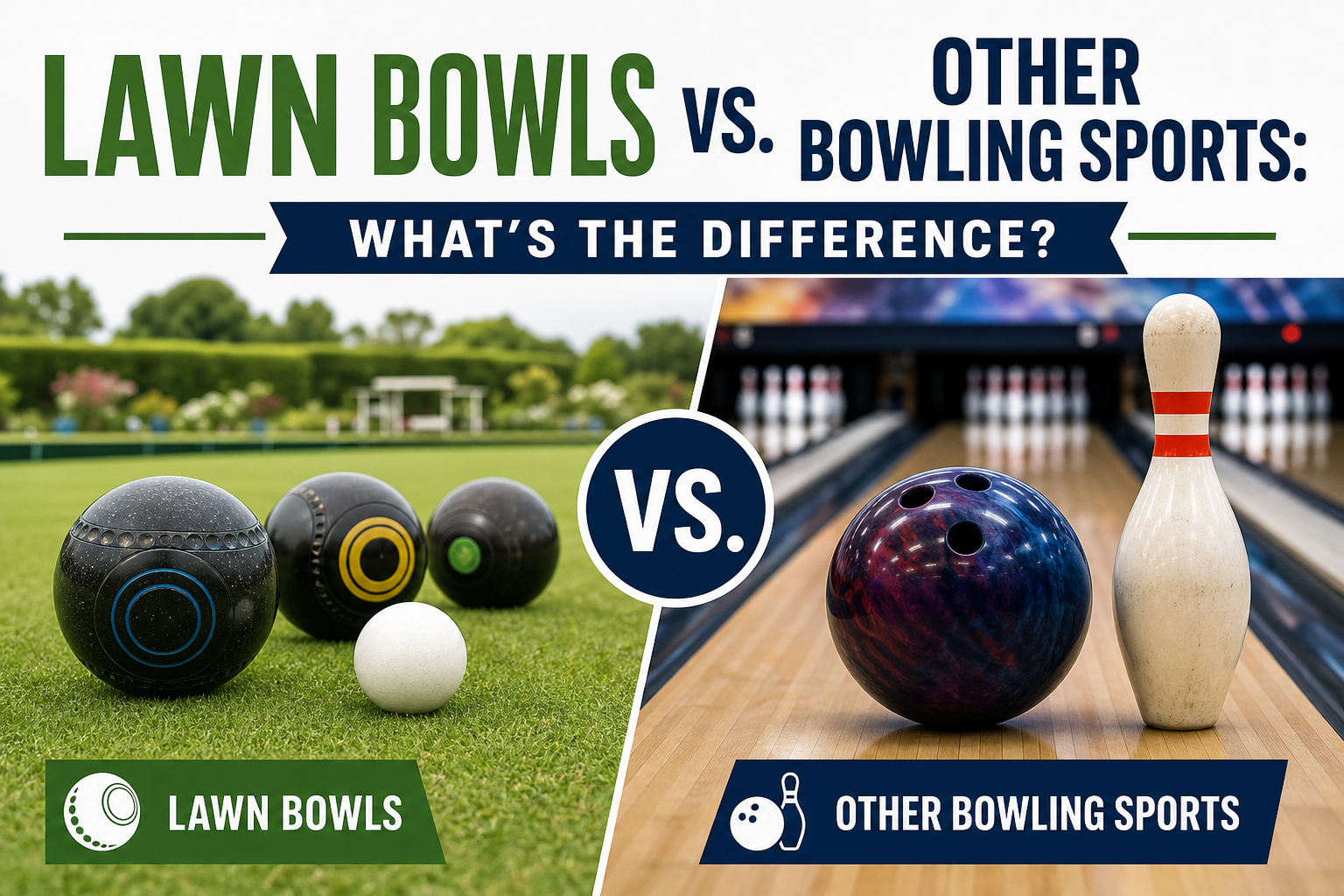 Lawn Bowls Vs. Other Bowling Sports: What's The Difference? - LawnBowls.com