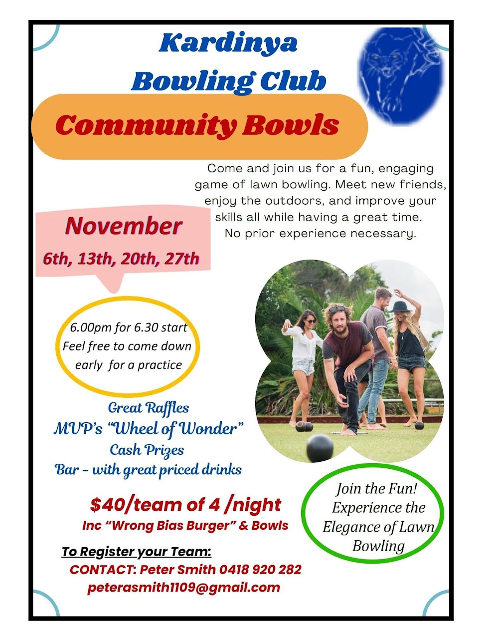 Kardinya Community Bowls - LawnBowls.com