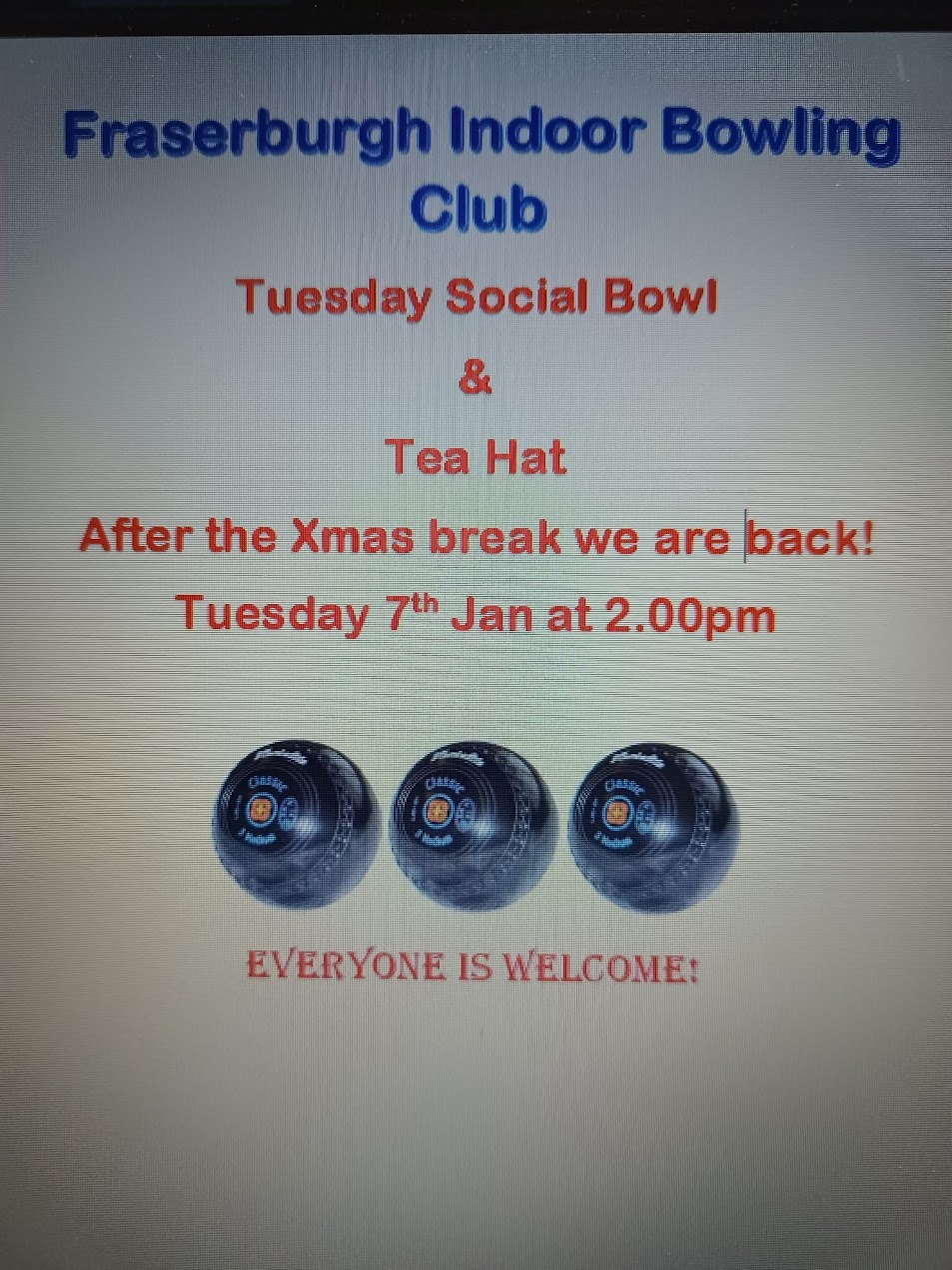Tuesday Social Bowl - LawnBowls.com