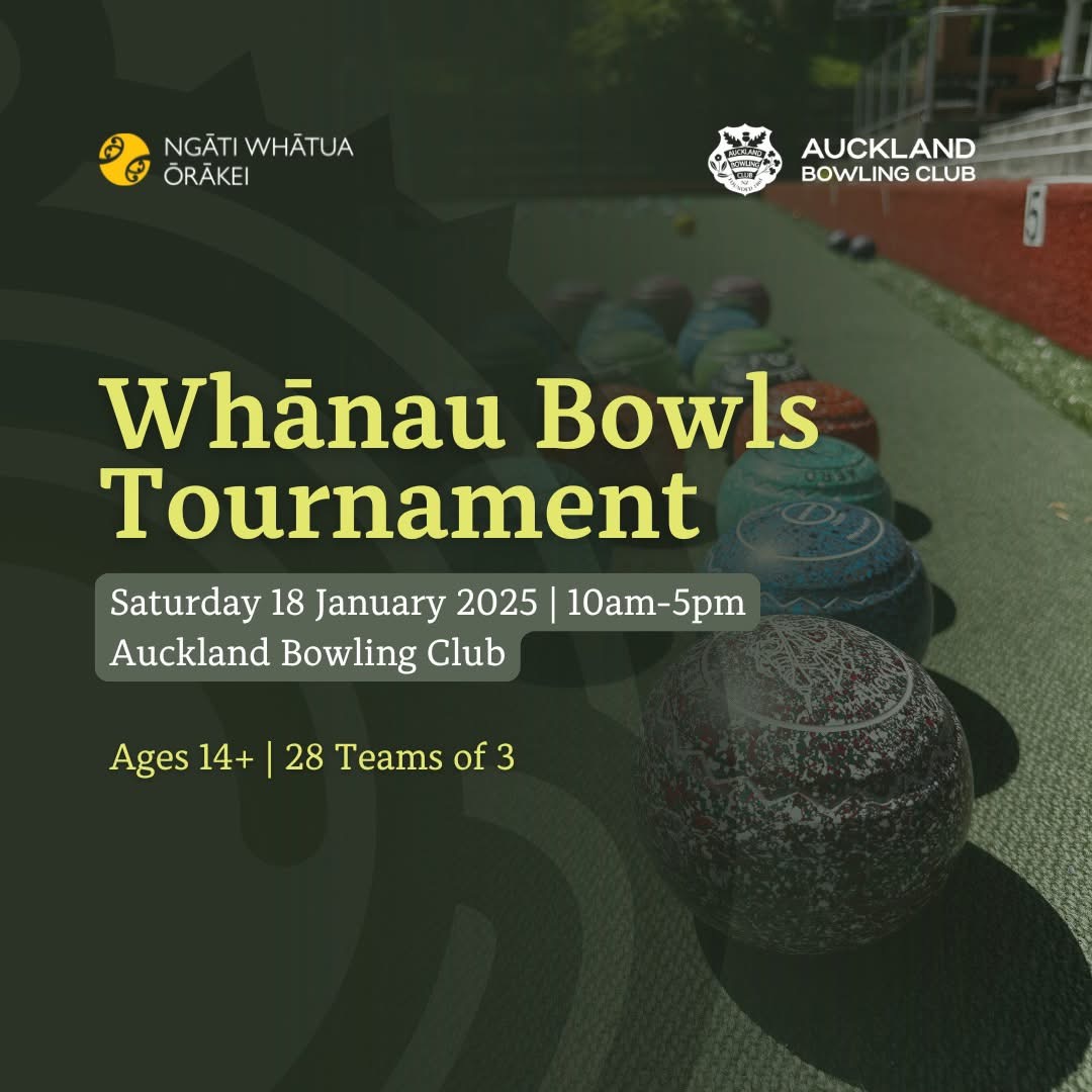 Whanau Bowls Tournament - LawnBowls.com