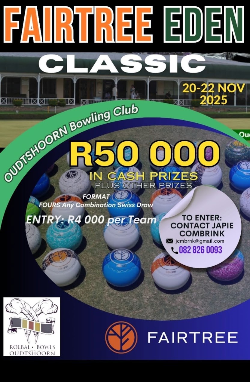 Fairtree Eden Classic - LawnBowls.com